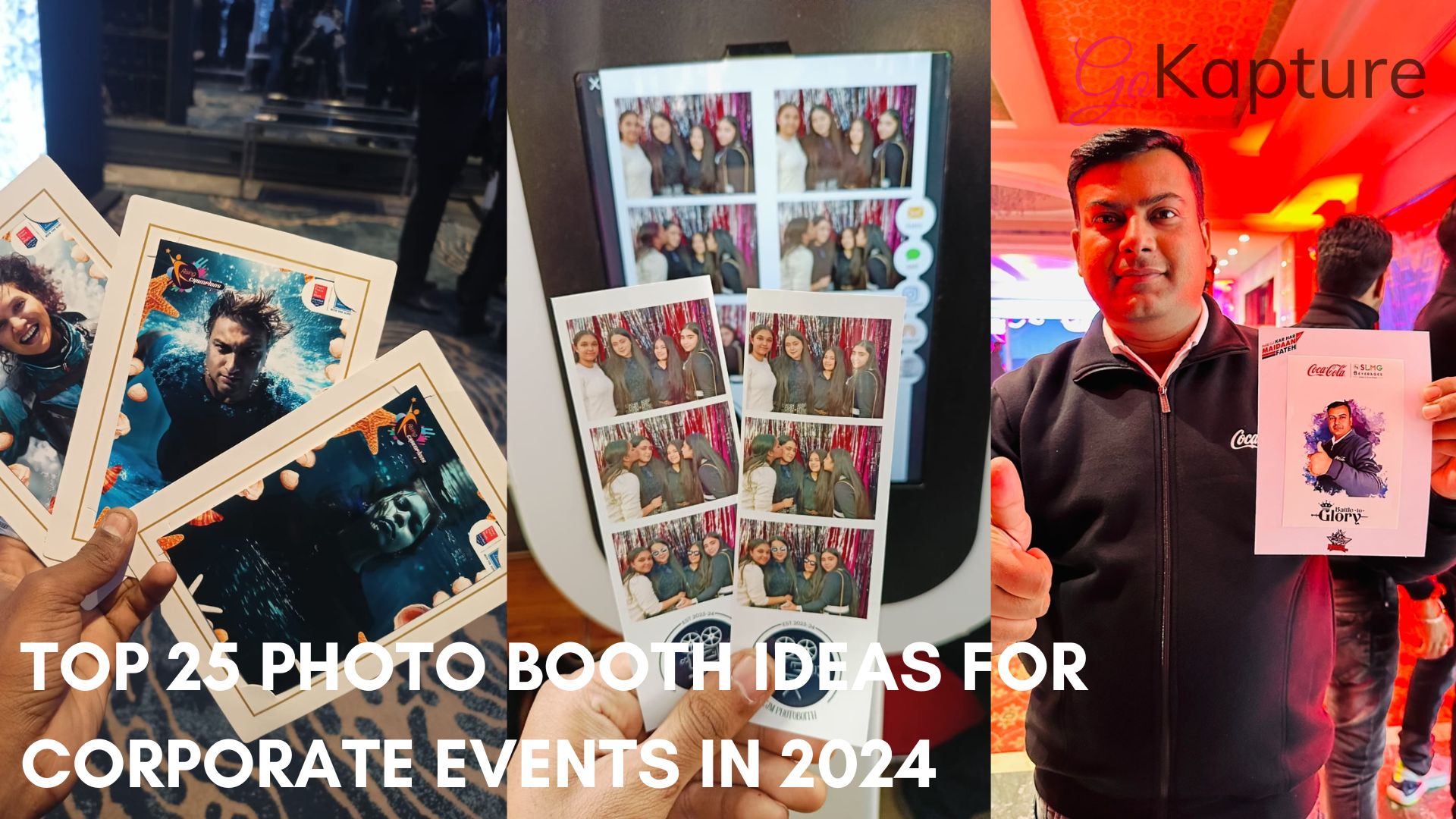 Photo booth ideas for corporate event